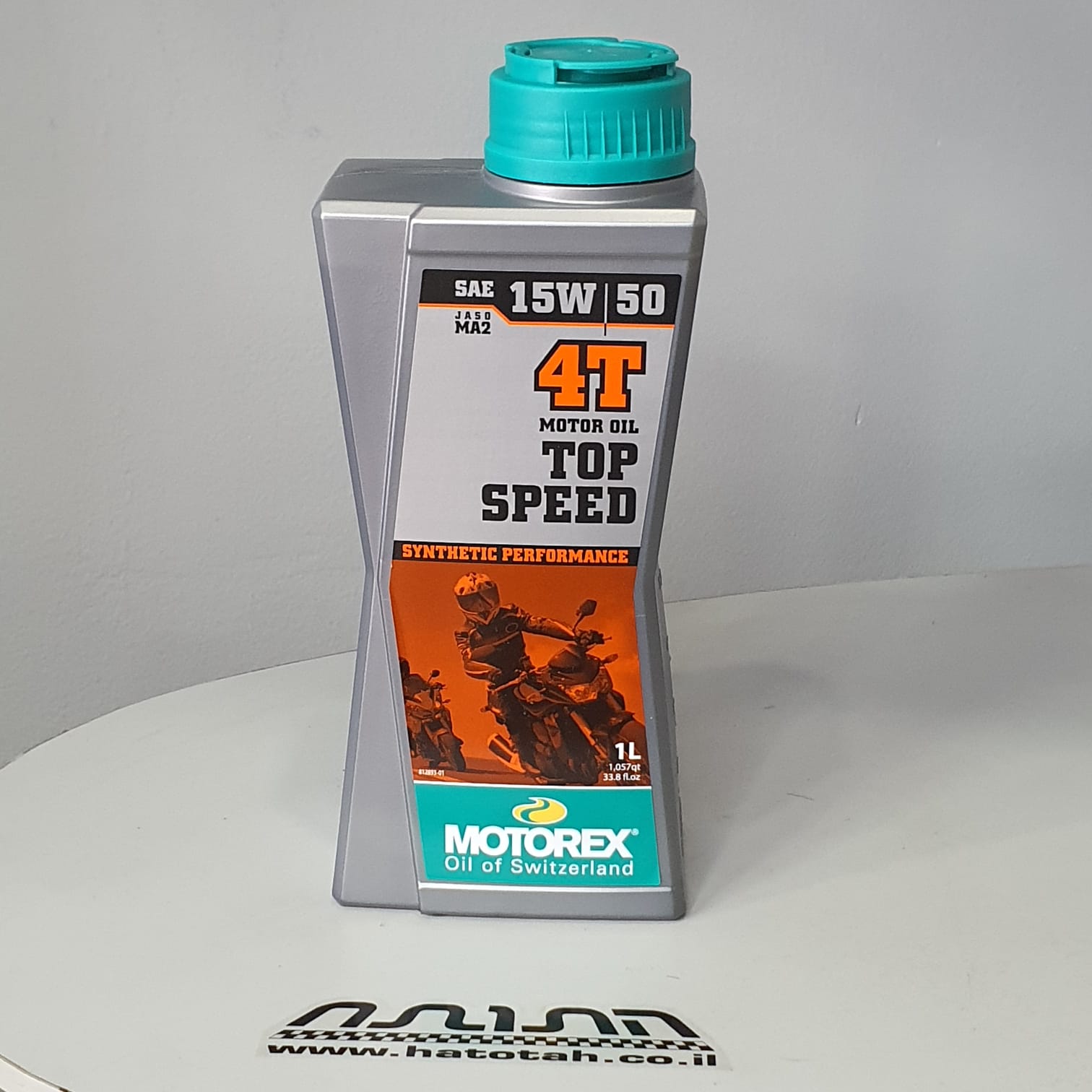 שמן מנוע לאופנוע סינטטי מוטורקס MOTOREX TOP SPEED 15W50 - התותח אופנועים